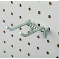 Hyper Tough Heavy Duty 2 in. Zinc Plated Steel Double Peg Hooks for ...
