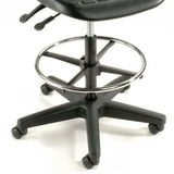 Interion 5-Way Adjustable Ergonomic Stool Black - Walmart.com