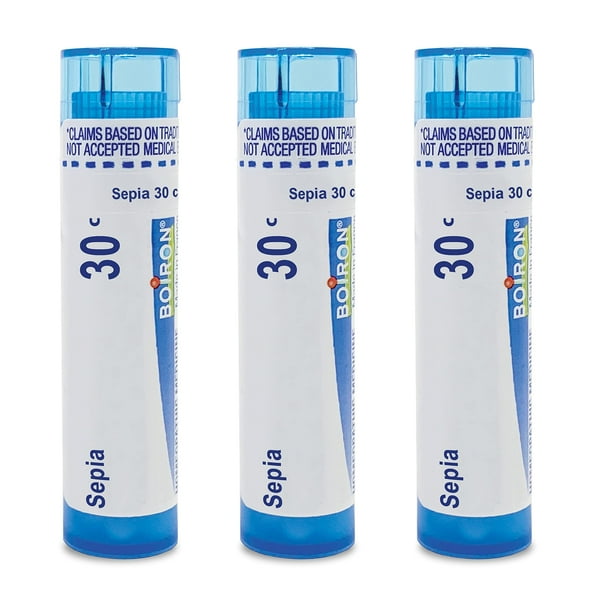 Medicina homeopática Boiron Sepia 30C para el dolor de la menstruación ...