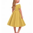 Formal Party Dresses Girls Collared Vintage Cocktail Dress Retro Short ...