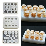 Milue Ear Gauge Mold Round and Heart Shape Ear Stretching Tool Ear ...