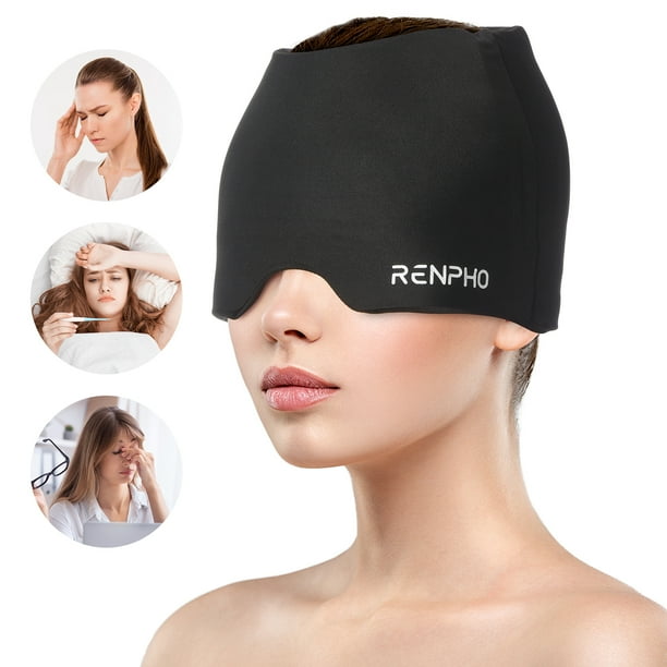 RENPHO Ice Head Wrap for Migranine Headaches Relief with Cold Heat ...