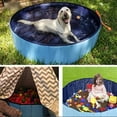 Foldable PVC Dog Cat Pet Swimming Pool Pet Dog Pool Bathing Tub Kiddie ...