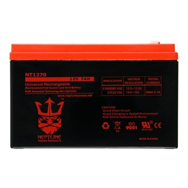 Ultra Tech IM-12180 12V 18Ah SLA Replacement Lawn Mower Battery by ...