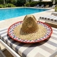 Stylish Woven Sun Hat Friendly Straw Hat For Adults Sun Shade ...