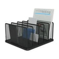 TRU RED 5 Compartment Wire Mesh File Organizer Matte Bk TR57558-CC ...