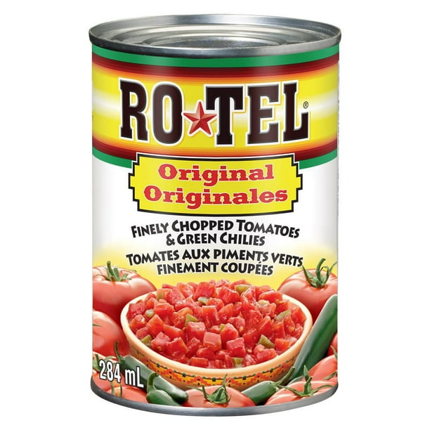ROTEL Original Chopped Tomatoes & Green Chiles, 284mL - Walmart.ca