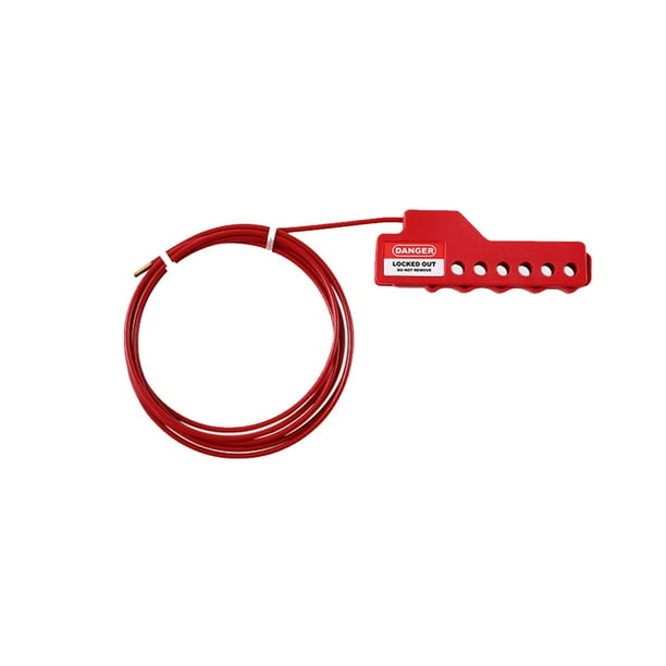 keepw 4 Pieces Lockout Out Kit Professional Adjustable Insulative Safe ...