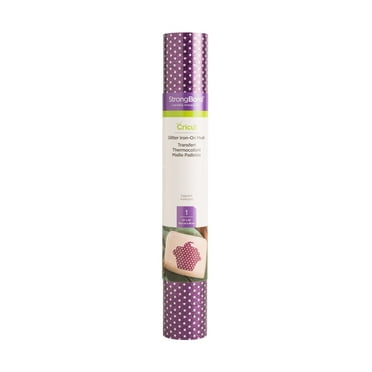 Cricut® Glitter Iron-On™ Vinyl, Pink, 12" x 19" - Walmart.com