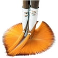 Artist Fan Paint Brushes Set,9 Pcs Professional Soft Anti-Shedding Fan ...