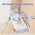 Snap Grip Mini Mop, Convenient Cloth Changing Mini Mops with 100PCS ...