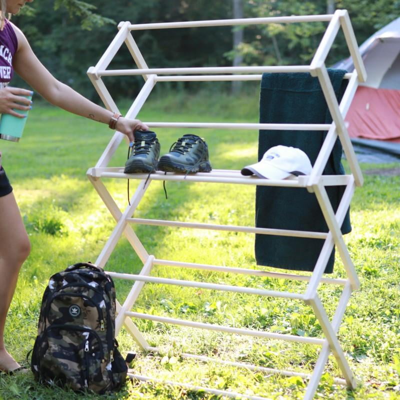 Buy Pennsylvania Woodworks Large Wooden Clothes Drying Rack (Made in ...