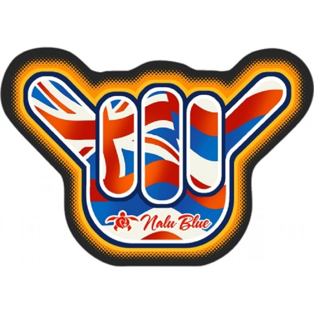 Hawaiian Decal Flag Shaka - Walmart.com