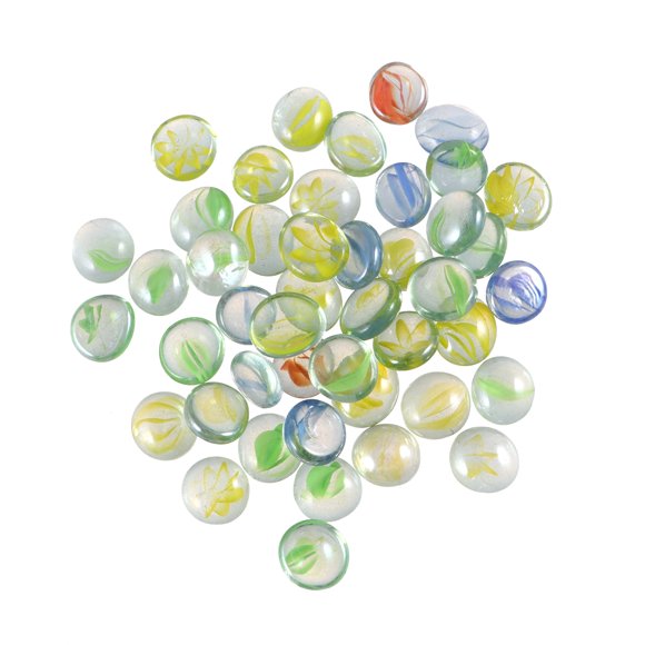 flat glass beads
