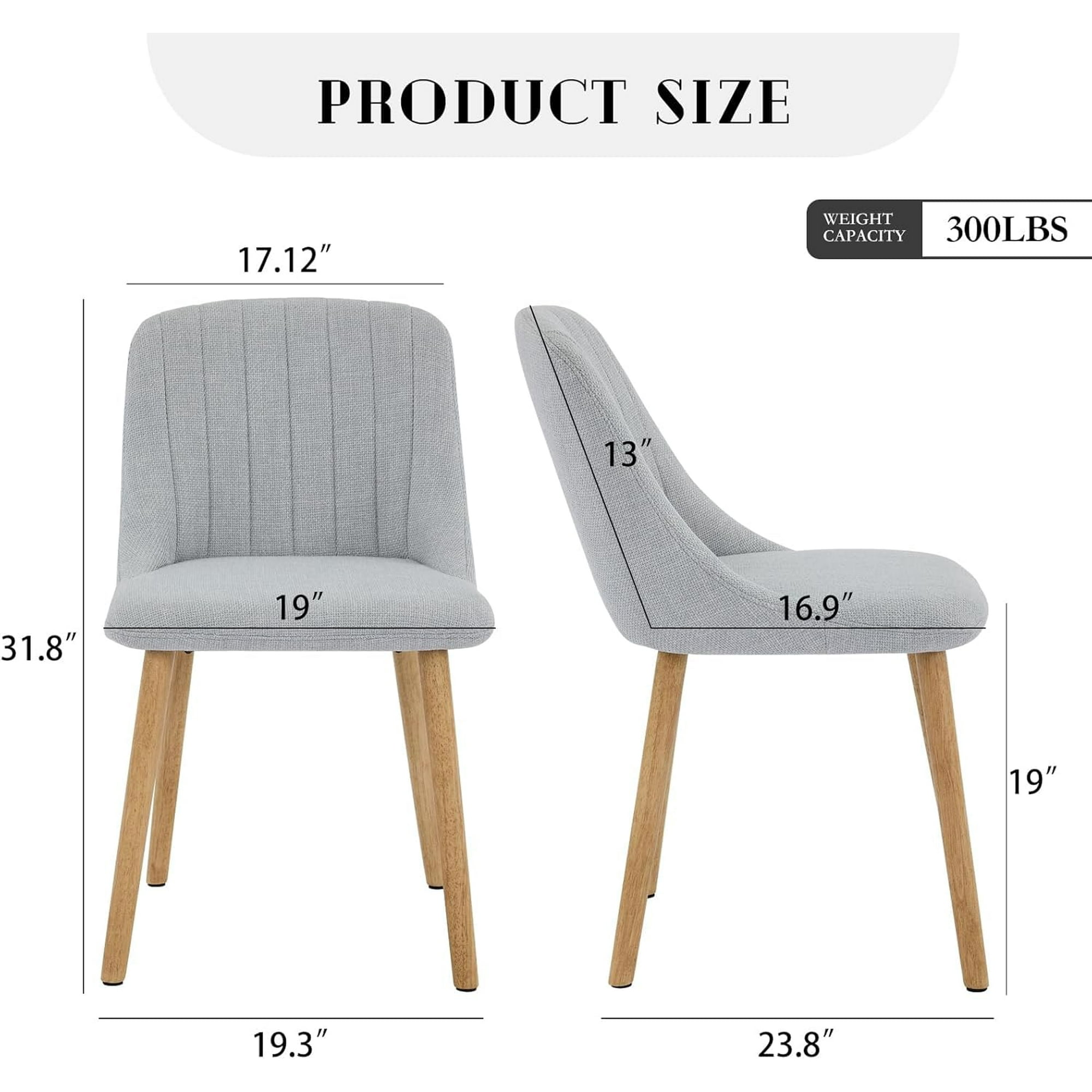 Click here for Beesclover Dining Chairs Set Of 2  Modern Kitchen... prices