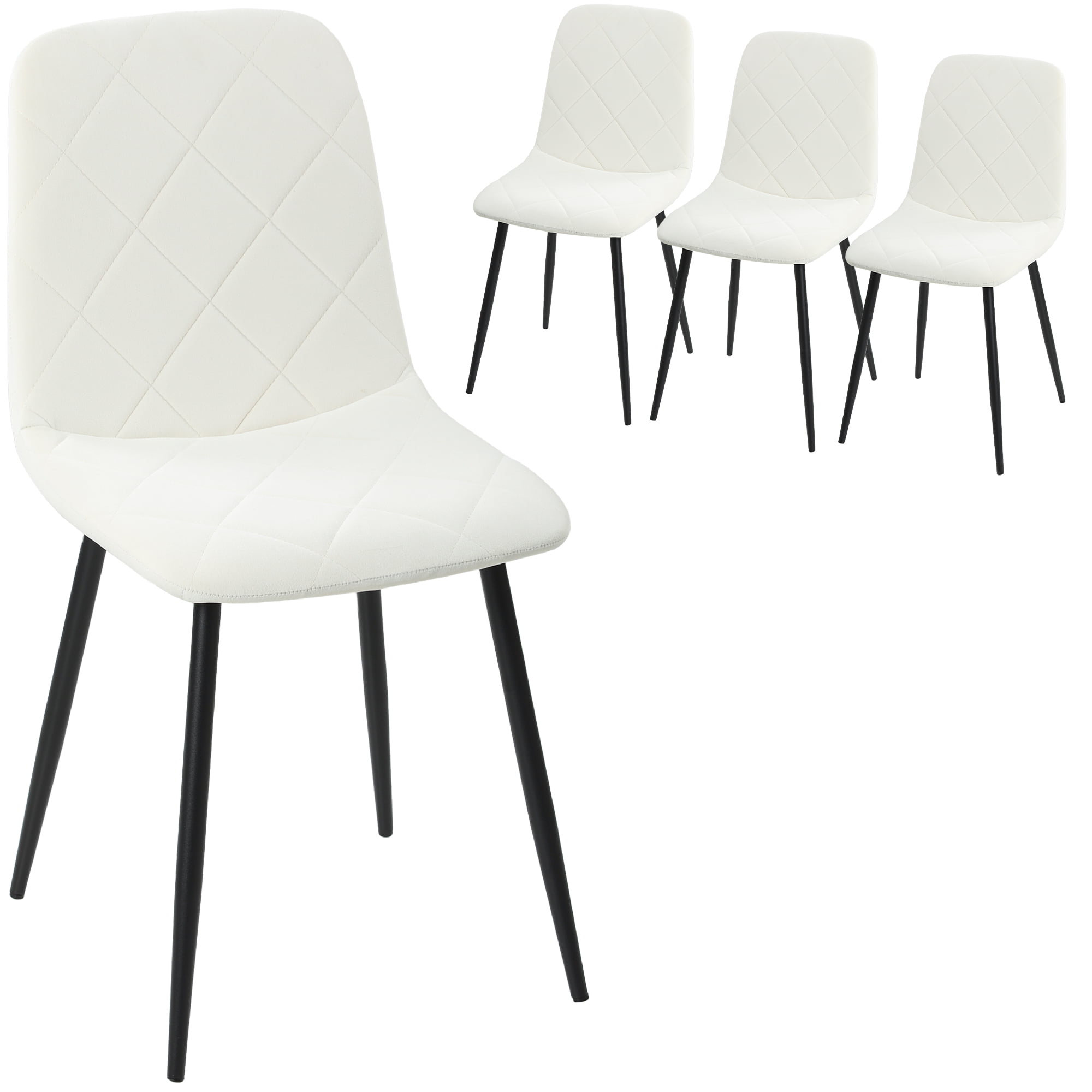 Click here for Homcom Dining Chairs Set Of 4  Kitchen Chair With... prices
