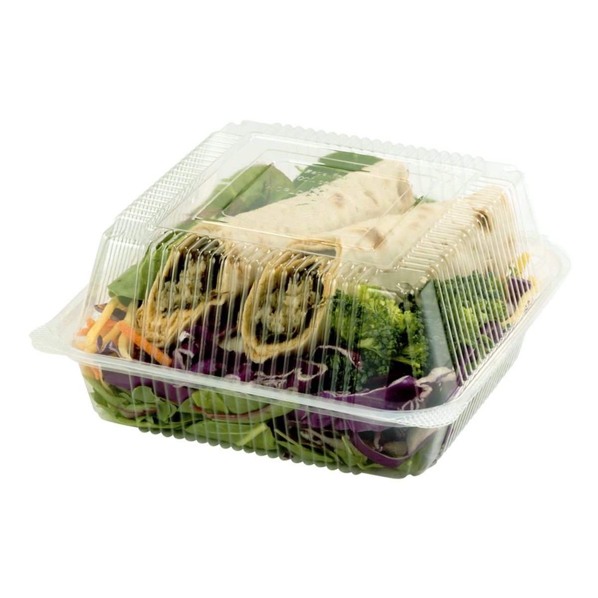 World Centrics (KL-CS-7) Compostable 7" x 7" x 3" - Single Compartment ...