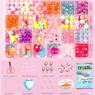 OSNIE DIY Bead Jewelry Making Kit for Kids Girls Creativity Beading Kit ...