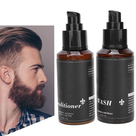 Ensemble De 2 Shampoings De Lavage De Barbe, Shampoing De Nettoyage ...