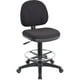 Lorell Pneumatic Adjustable Multi-task Stool Black Seat - Black - 24 ...