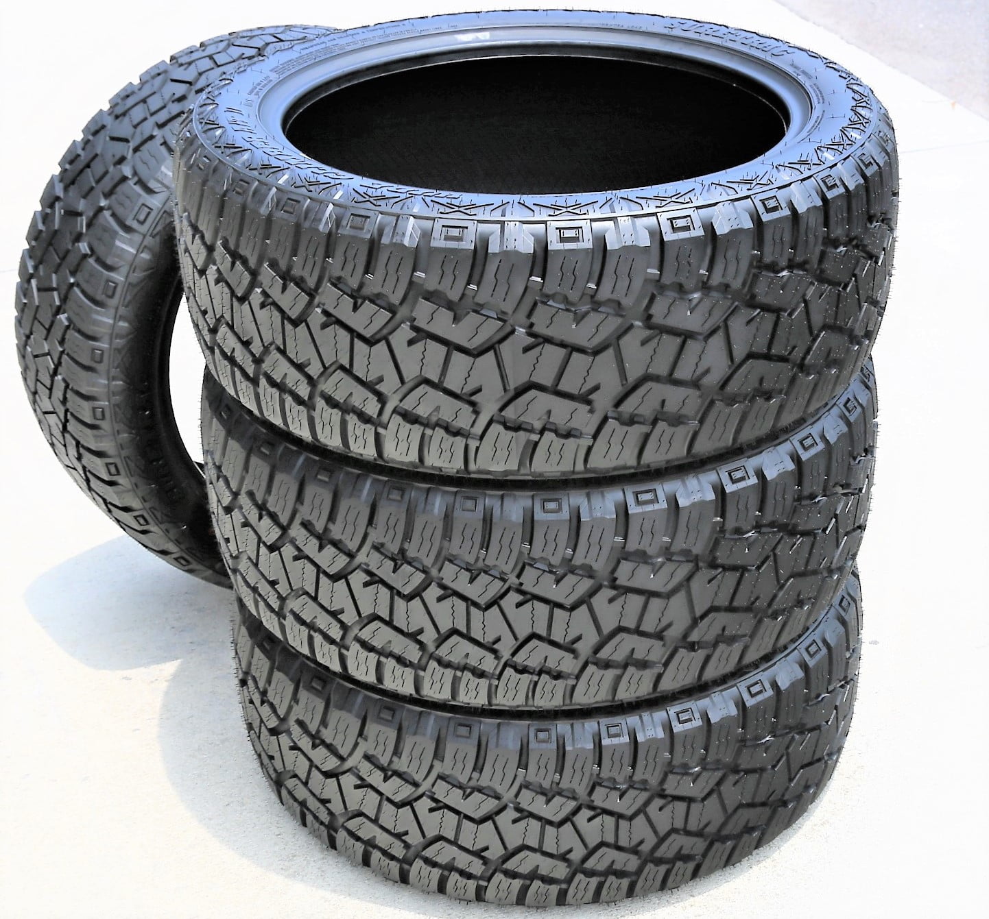 Set of 4 (FOUR) Suretrac Wide Climber A/T II LT 35X12.50R20 E (10 Ply ...