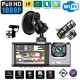 HD 1080P 2inch Screen Car Recorder (Standard without Card, Dual Lens ...