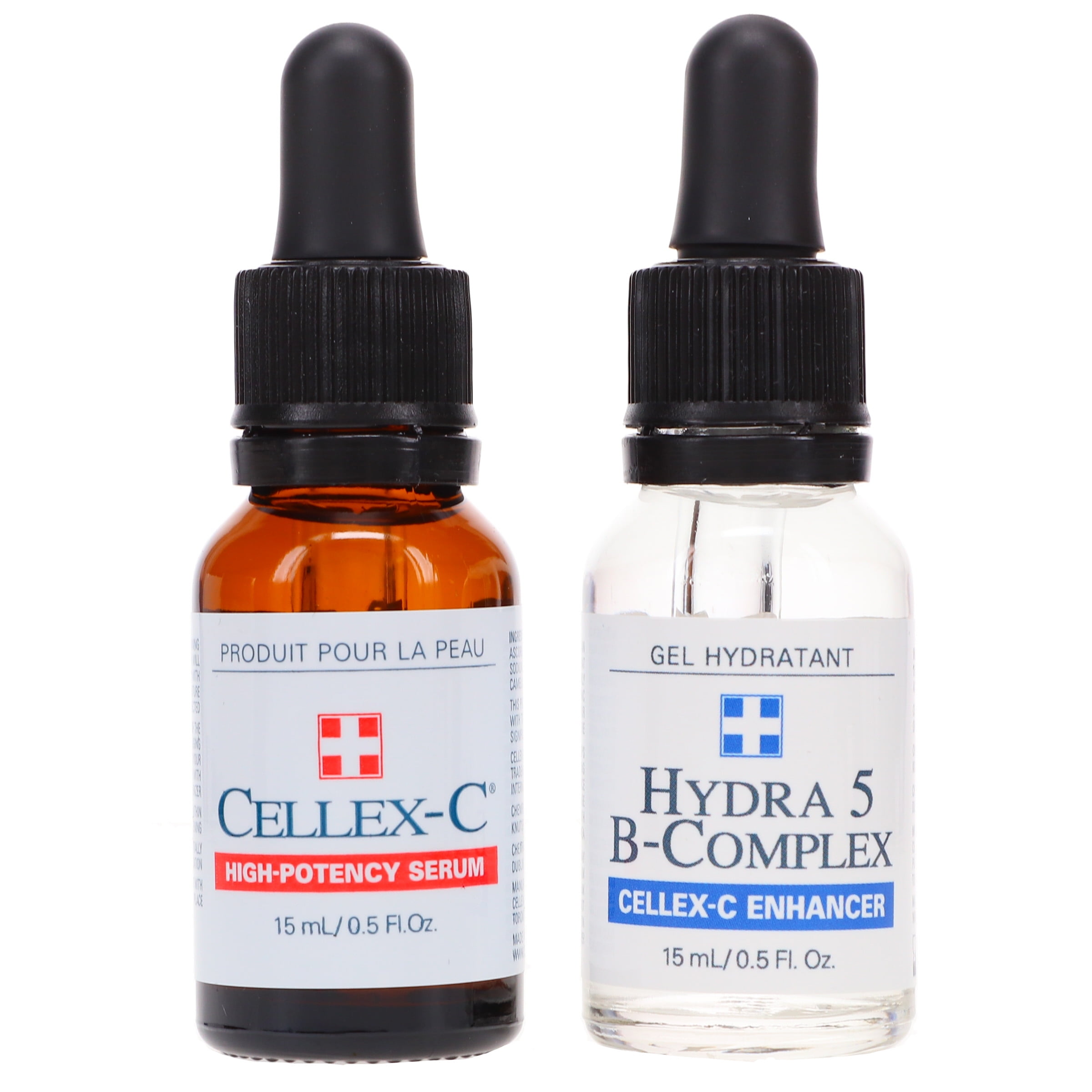 Cellex-C 2-Step Starter Kit, High-Potency Serum, Hydra 5 B-Complex 1 ...