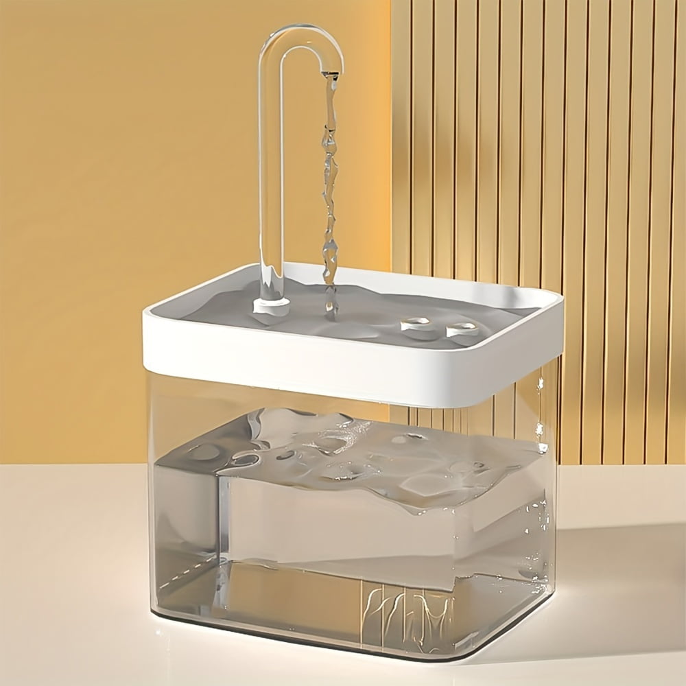 Cat Water Fountain, Pet Water Fountain With Faucet Design For Indoor ...