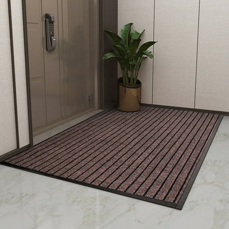 LSLJS Front Door Mat Welcome Mats- Indoor Outdoor Rug Entryway Mats for ...