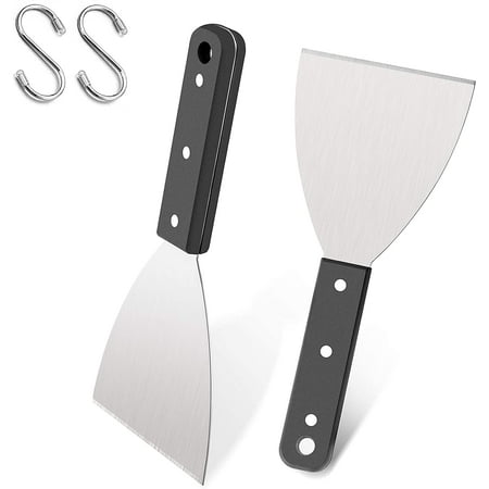 Grill Griddle Scraper S Stainless Steel Metal Grill Scraper Tool for ...