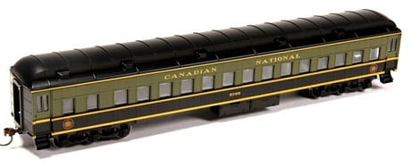 Athearn HO Scale Heavyweight Passenger Coach Car Canadian National/CN ...