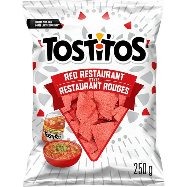Tostitos Red Restaurant Style Tortilla Chips, 250 g. - Walmart.ca