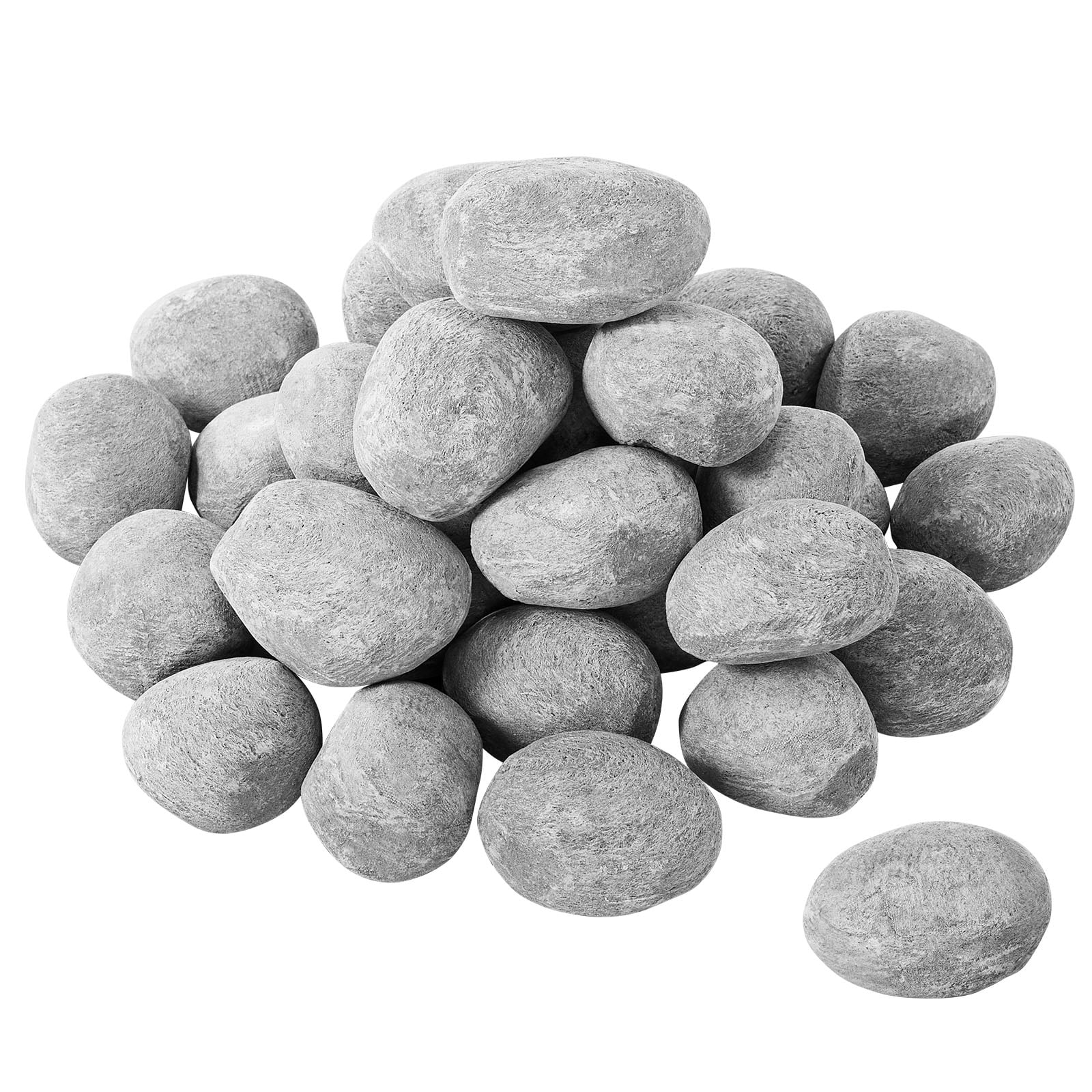 Click here for Vevor 2-3 Inch 30 Pcs Ceramic Fire Pebble Stones L... prices