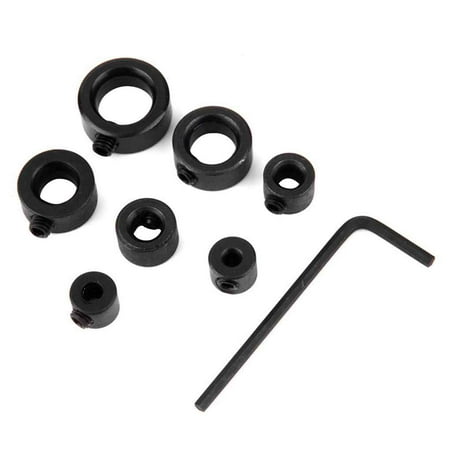 outdoorline 8PCS Drill Bit Shaft Depth Ring Positioner Drill bit ...
