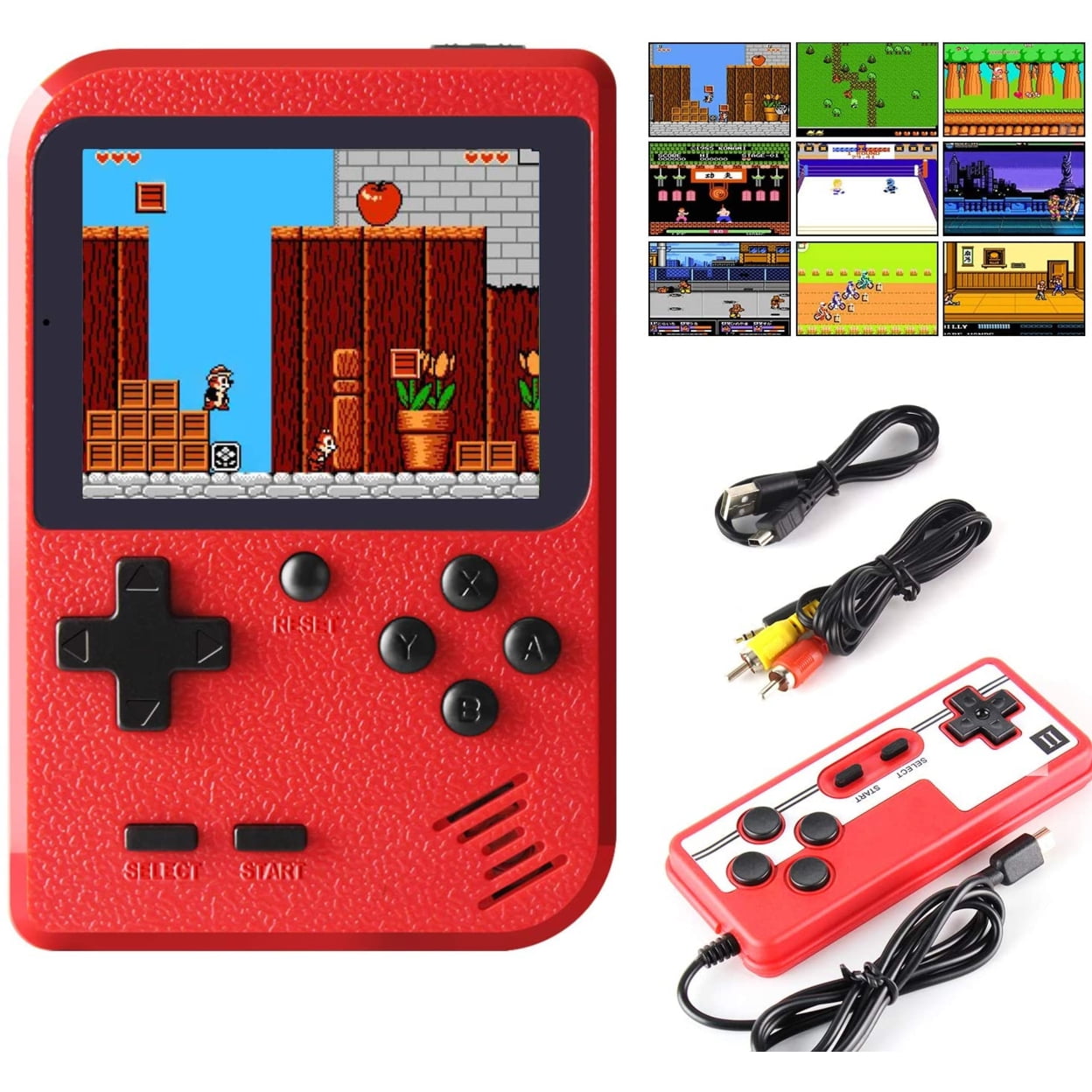 Portable Game Pad With 400 Games Included + Additional Player ...