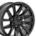 OE Wheels CA90 20 Inch Rims Fit Escalade Style 6x139.7 20x9 Satin Black ...