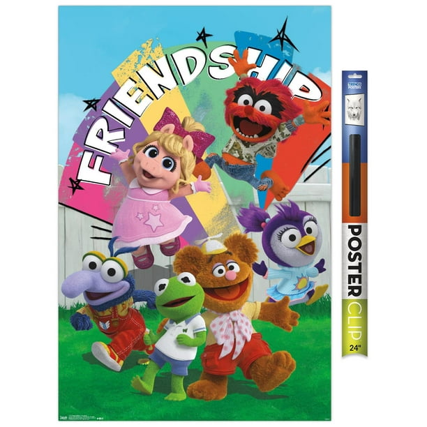 Disney Muppet Babies - Friendship Wall Poster, 22.375" x 34" - Walmart.com