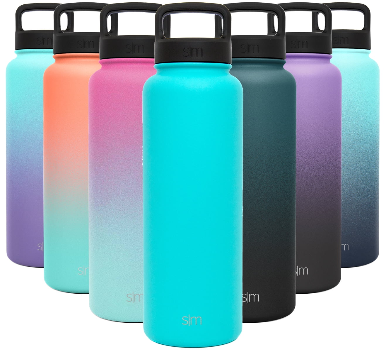 Simple Modern 40 Ounce Summit Water Bottle - Stainless Steel Liter ...