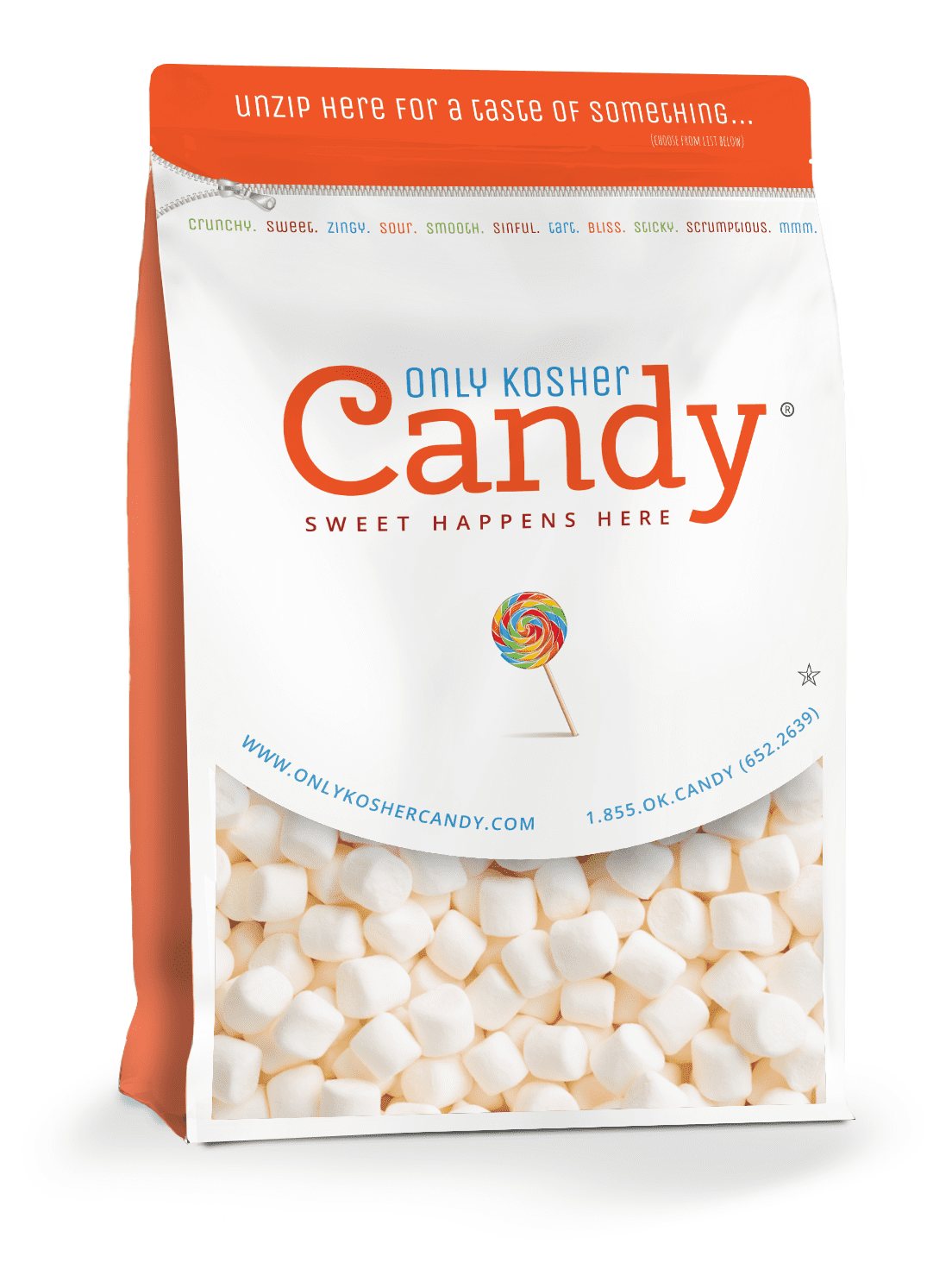 Kosher White Mini Marshmallows - 1.25 lbs - Walmart.com