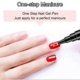 1Pc Nail Pen,Nail Painting Pen,Nail Equipment,3 in 1 5ml One Step DIY ...
