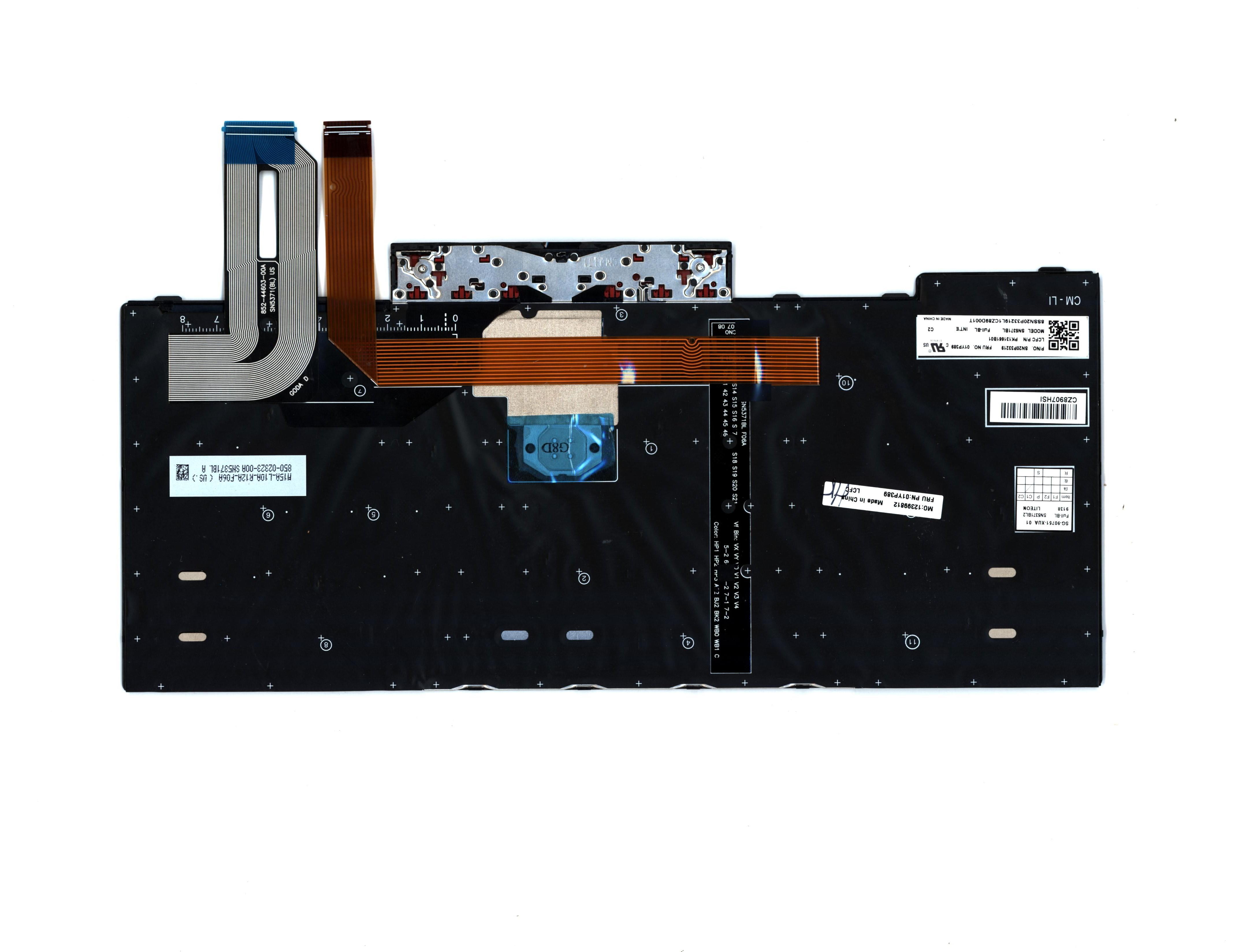 New Genuine Lenovo Thinkpad L390 T490 T495 Series US Backlit Keyboard ...