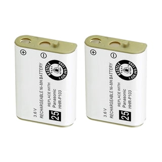 Panasonic NiMH AAA Rechargeable Battery for Cordless Phones x six 6 aaa ...