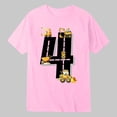 Byoo Boys 4th Birthday Tshirt Construction Vehicle Graphic Short Sleeve ...