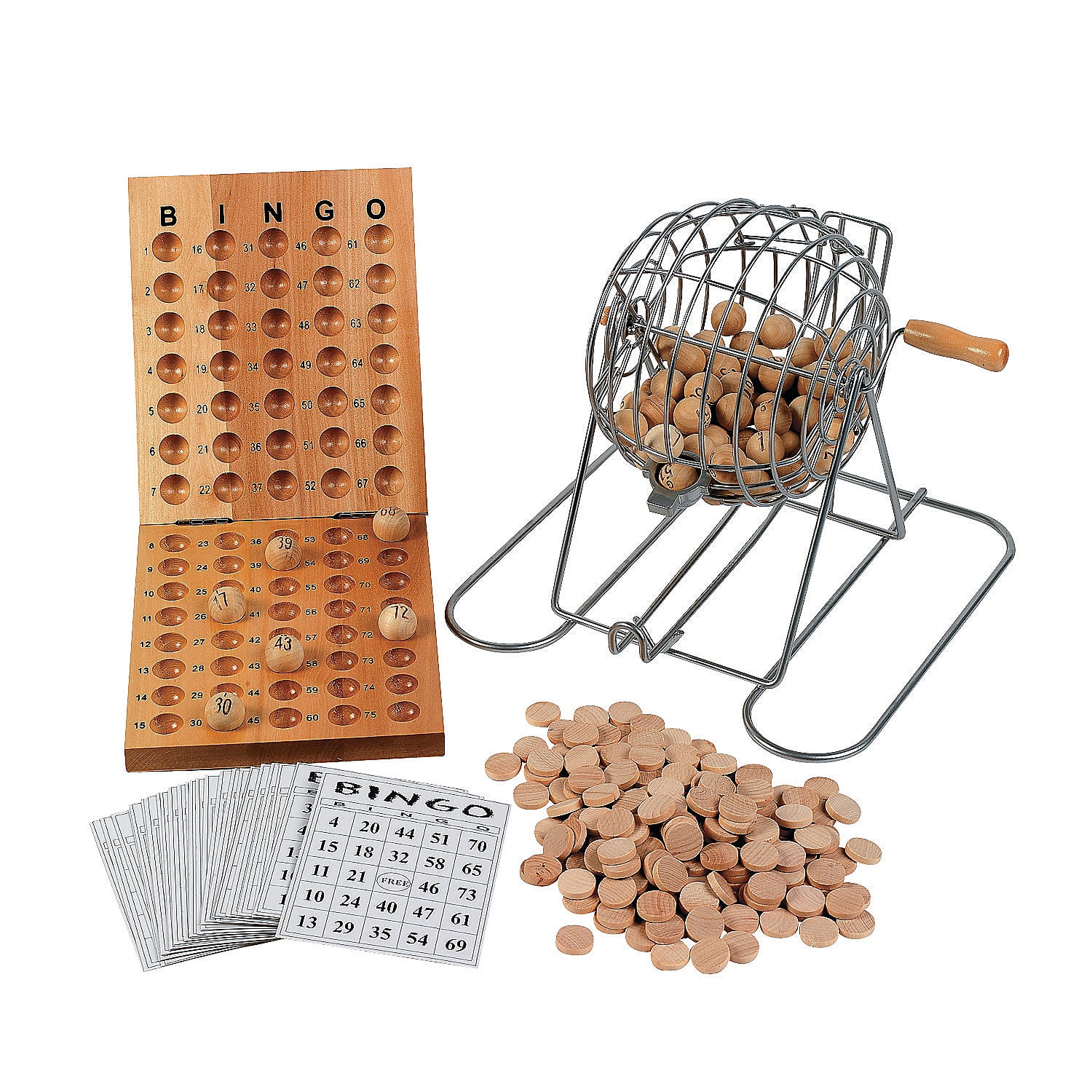 Deluxe Bingo Set - everything you need - 25 Cards - Walmart.com