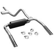 Flowmaster 817663 Cat-back System 409S - Dual Rear/Side Exit - American ...