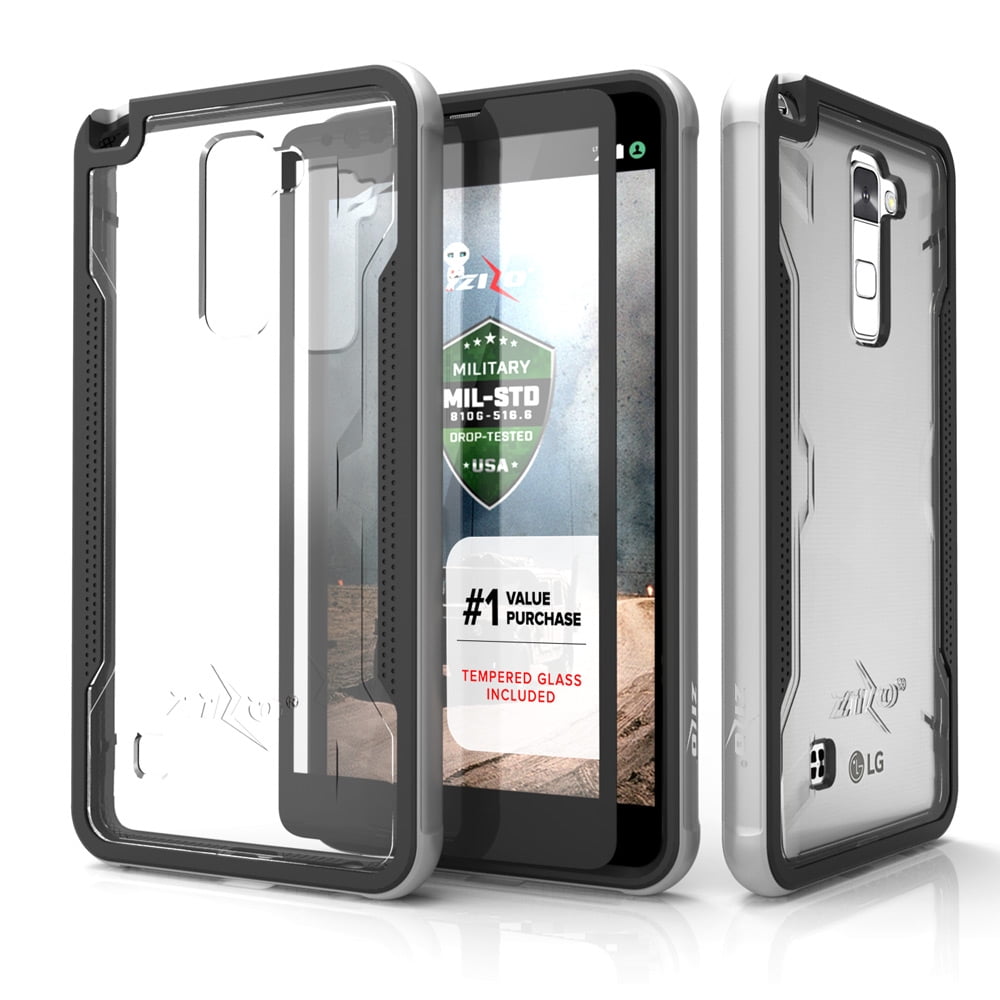 LG Stylo 2 Case, Zizo [Shock Series] w/ FREE [LG Stylo 2 Screen ...