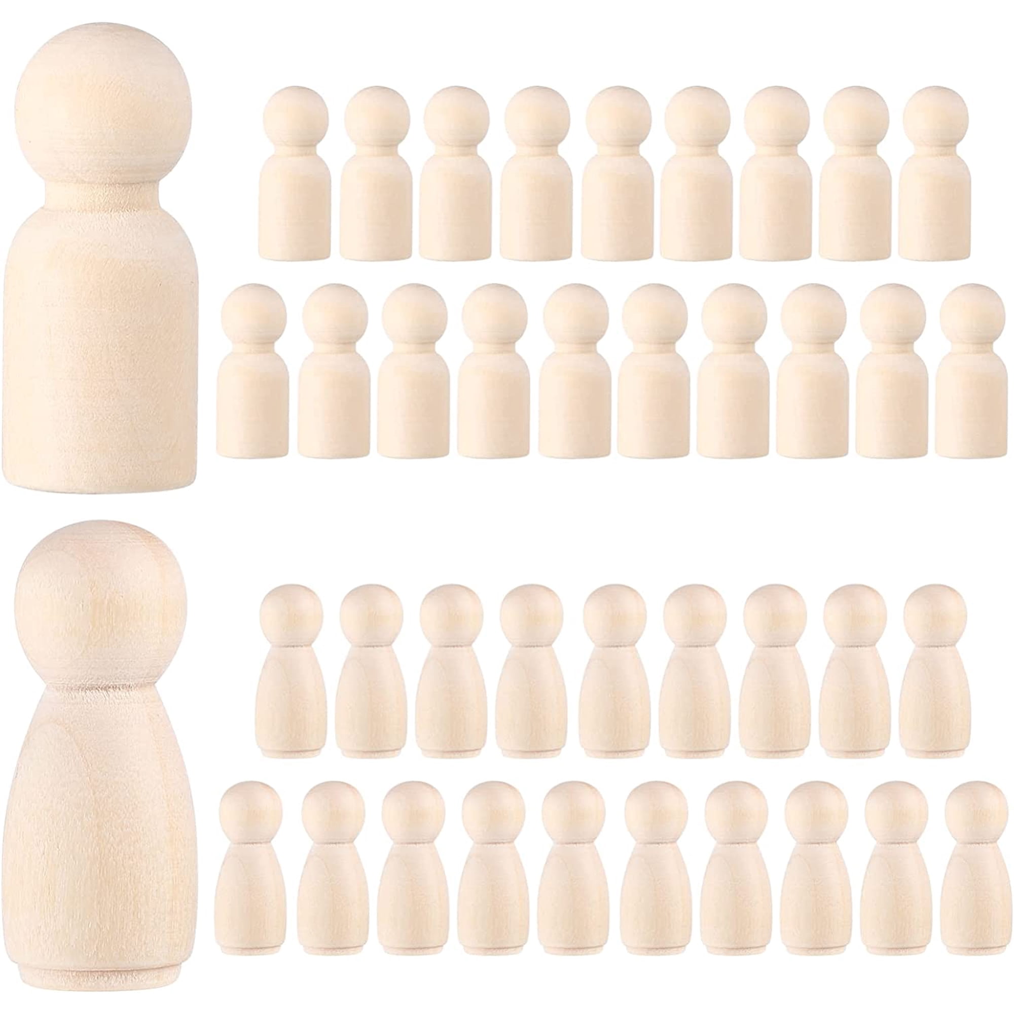 Click here for Unbranded Fybtof Christmas Doll 40pcs Wooden Peg D... prices