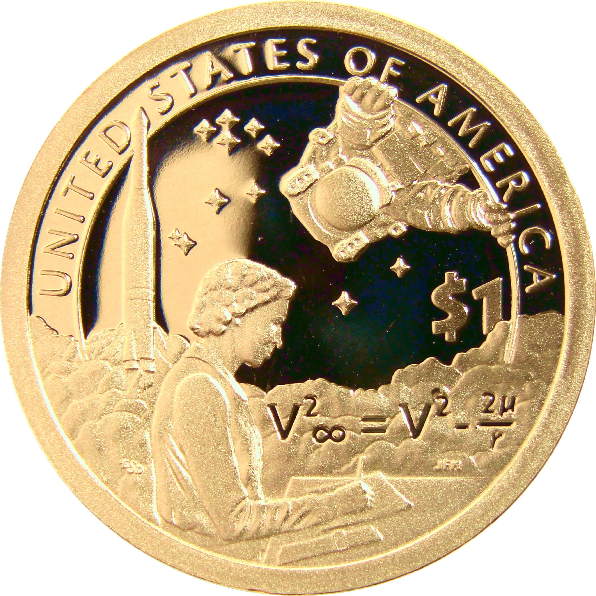 2019 S American Indians in Space Native American Dollar Choice Proof ...