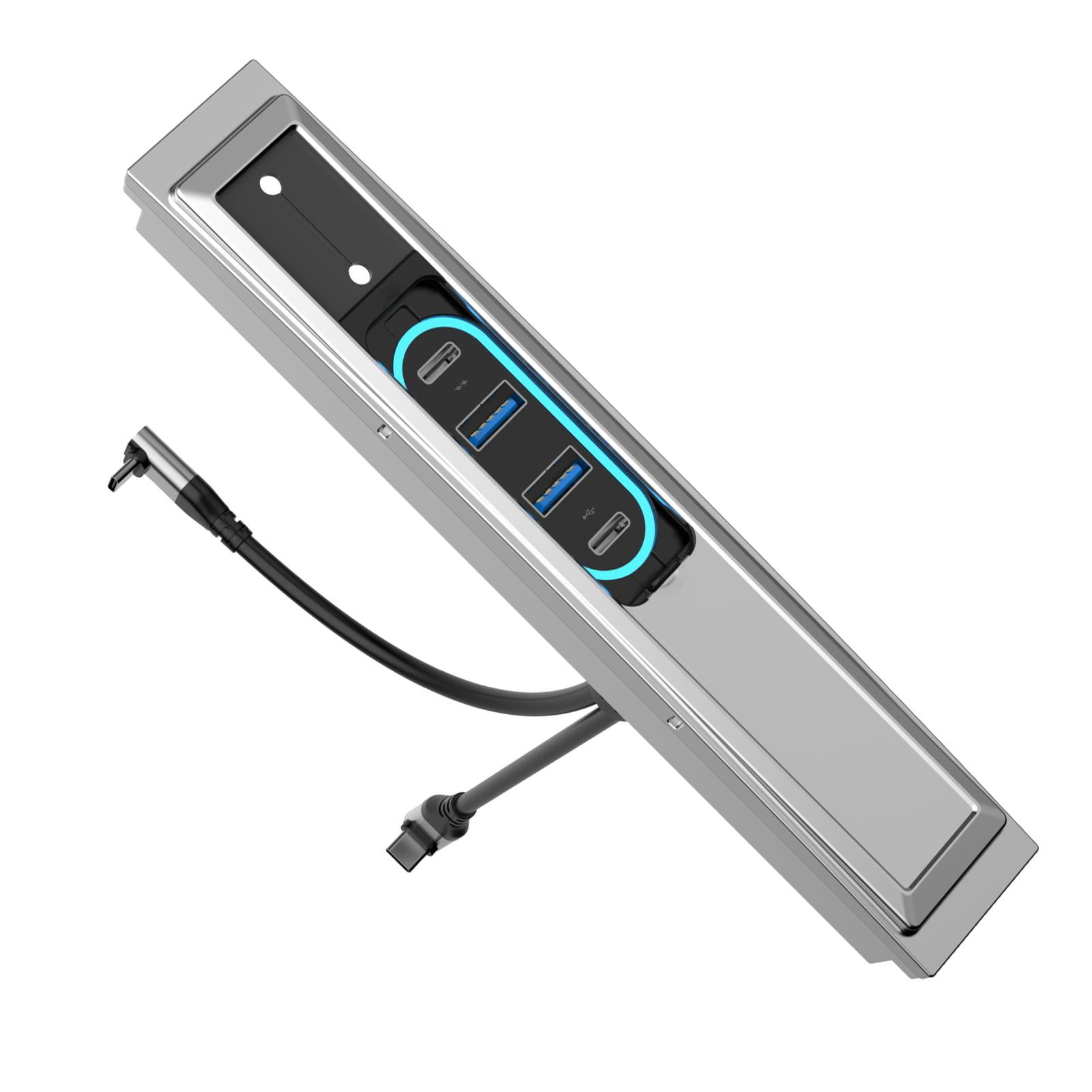 Car USB Hub | Fast Charging USB Hub With LED Lighting | Docking Station ...