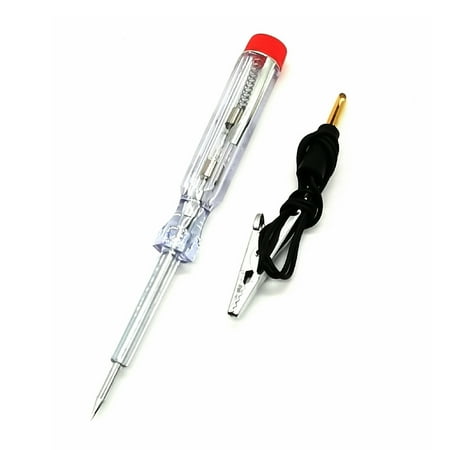 PERTTYUNG DC 6-24V Car Tester Fuses and Light Socket Tester Transparent ...